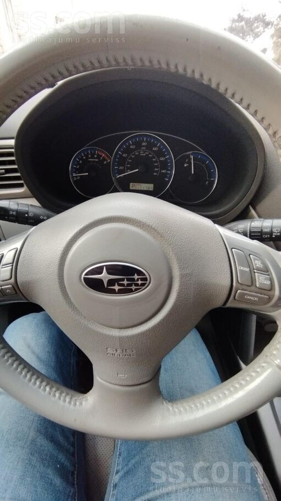 White Subaru Forester 2010 in Ludza, with an engine capacity of 2.50 L and mileage of 176 thousand km for 2800 €, photo 7 on AUTOMOTO.COM.LV