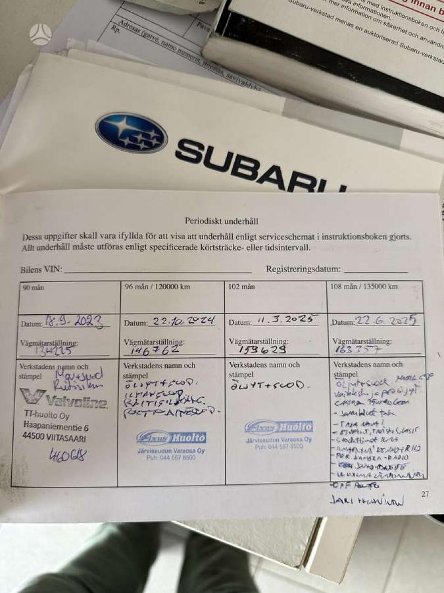 Balts Subaru Forester 2011 Kauņa, ar dzinēja tilpumu 2.00 L un nobraukumu 173 tūkst. km par 3900 €, foto 12 vietnē AUTOMOTO.COM.LV
