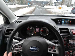 White Subaru Forester 2013 in Vilnius, with an engine capacity of 2.00 L and mileage of 331 thousand km for 3600 €, photo 21 on AUTOMOTO.COM.LV