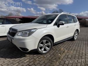 White Subaru Forester 2015 in Talsi, with an engine capacity of 2.00 L and mileage of 254 thousand km for 5800 €, photo  on AUTOMOTO.COM.LV