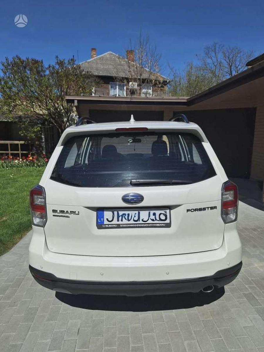 Balts Subaru Forester 2016 Kauņa, ar dzinēja tilpumu 2.00 L un nobraukumu 185 tūkst. km par 9500 €, foto 8 vietnē AUTOMOTO.COM.LV