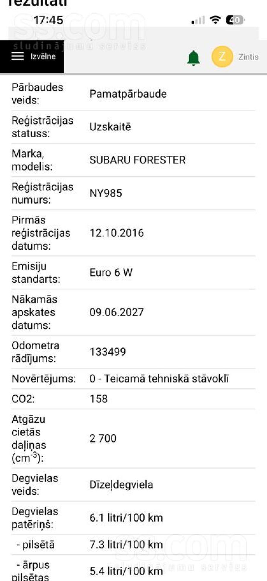 Balts Subaru Forester 2016 Rīga, ar dzinēja tilpumu 2.00 L un nobraukumu 135 tūkst. km par 10200 €, foto 32 vietnē AUTOMOTO.COM.LV