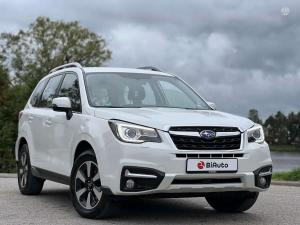 Balts Subaru Forester 2016 Utena, ar dzinēja tilpumu 2.00 L un nobraukumu 262 tūkst. km par 10390 €, foto  vietnē AUTOMOTO.COM.LV