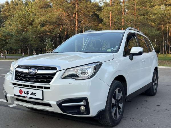 White Subaru Forester 2016 in Utena, with an engine capacity of 2.00 L and mileage of 265 thousand km for 9300 €, photo 9 on AUTOMOTO.COM.LV
