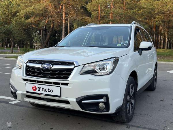 White Subaru Forester 2016 in Utena, with an engine capacity of 2.00 L and mileage of 265 thousand km for 9300 €, photo 10 on AUTOMOTO.COM.LV