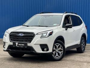 Balts Subaru Forester 2023 Kauņa, ar dzinēja tilpumu 2.50 L un nobraukumu 10 tūkst. km par 25900 €, foto  vietnē AUTOMOTO.COM.LV