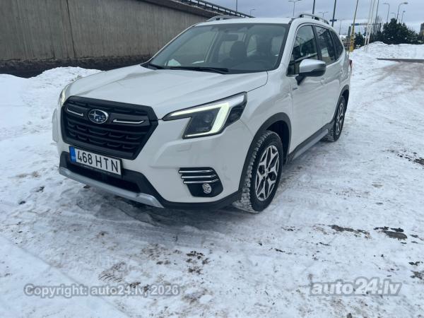 White Subaru Forester 2023 in Tallinn, with an engine capacity of 2.00 L and mileage of 104 thousand km for 22500 €, photo 1 on AUTOMOTO.COM.LV