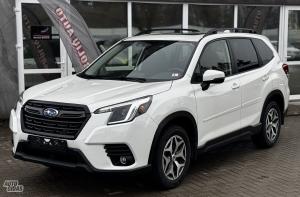 White Subaru Forester 2023 in Radviliskis, with an engine capacity of 2.50 L and mileage of 16 thousand km for 20250 €, photo 3 on AUTOMOTO.COM.LV