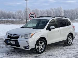 White Subaru Forester 2014 in Radviliskis, with an engine capacity of 2.50 L and mileage of 278 thousand km for 7800 €, photo 3 on AUTOMOTO.COM.LV