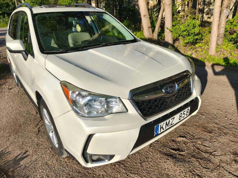 Balts Subaru Forester 2014 Viļņa, ar dzinēja tilpumu 2.50 L un nobraukumu 299 tūkst. km par 4950 €, foto 23 vietnē AUTOMOTO.COM.LV