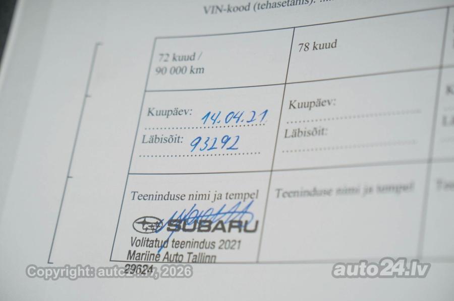 White Subaru Forester 2015 in Tallinn, with an engine capacity of 2.00 L and mileage of 130 thousand km for 11990 €, photo 18 on AUTOMOTO.COM.LV