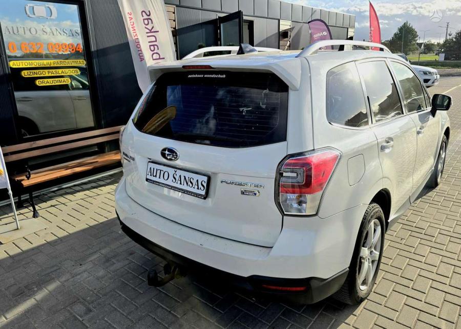 Balts Subaru Forester 2017 Tauragė, ar dzinēja tilpumu 2.00 L un nobraukumu 176 tūkst. km par 9700 €, foto 13 vietnē AUTOMOTO.COM.LV