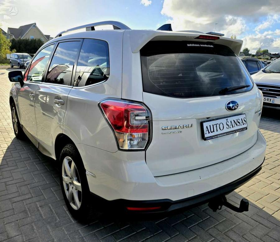 Balts Subaru Forester 2017 Tauragė, ar dzinēja tilpumu 2.00 L un nobraukumu 176 tūkst. km par 9700 €, foto 14 vietnē AUTOMOTO.COM.LV