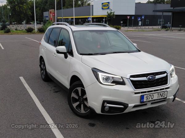 White Subaru Forester 2018 in Tartu, with an engine capacity of 2.00 L and mileage of 199 thousand km for 13500 €, photo 1 on AUTOMOTO.COM.LV
