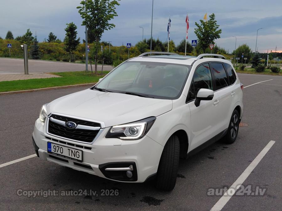 White Subaru Forester 2018 in Tartu, with an engine capacity of 2.00 L and mileage of 199 thousand km for 13500 €, photo 3 on AUTOMOTO.COM.LV