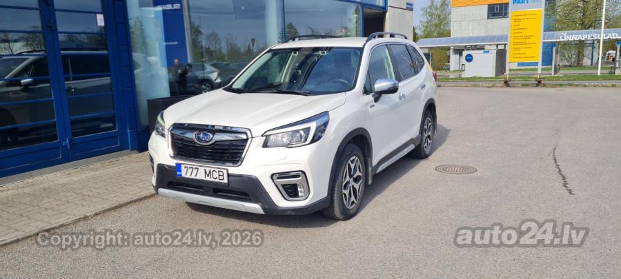 White Subaru Forester 2021 in Tallinn, with an engine capacity of 2.00 L and mileage of 59 thousand km for 23000 €, photo 3 on AUTOMOTO.COM.LV