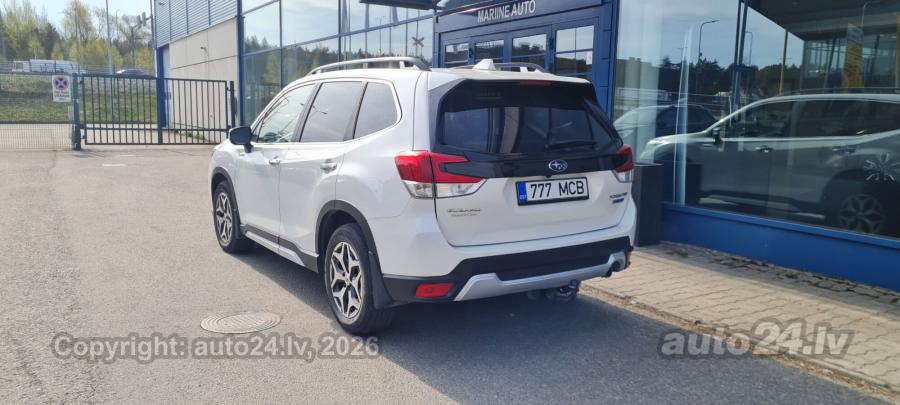 White Subaru Forester 2021 in Tallinn, with an engine capacity of 2.00 L and mileage of 59 thousand km for 23000 €, photo 6 on AUTOMOTO.COM.LV