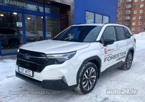 Balts Subaru Forester 2025 Narva, ar dzinēja tilpumu 2.00 L un nobraukumu 3 tūkst. km par 37500 €, foto  vietnē AUTOMOTO.COM.LV