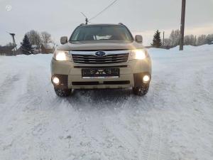 Yellow Subaru Forester 2009 in Kelme, with an engine capacity of 1.99 L and mileage of 257 thousand km for 5198 €, photo 4 on AUTOMOTO.COM.LV