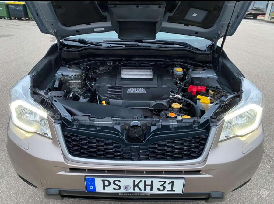 Dzeltens Subaru Forester 2015 Marijampole, ar dzinēja tilpumu 2.00 L un nobraukumu 172 tūkst. km par 6100 €, foto 9 vietnē AUTOMOTO.COM.LV