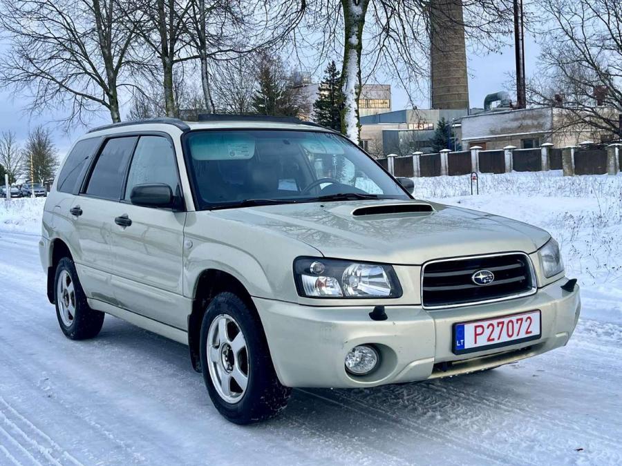 Dzeltens Subaru Forester 2005 Šilutė, ar dzinēja tilpumu 2.00 L un nobraukumu 328 tūkst. km par 2999 €, foto 2 vietnē AUTOMOTO.COM.LV