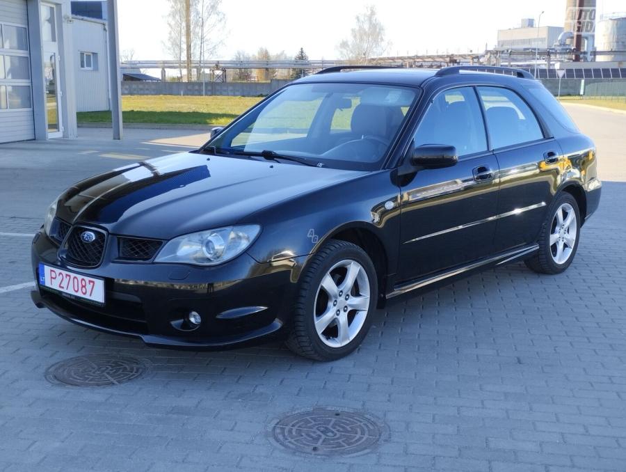 Melns Subaru Impreza 2005 Šilutė, ar dzinēja tilpumu 2.00 L un nobraukumu 191 tūkst. km par 2650 €, foto 1 vietnē AUTOMOTO.COM.LV