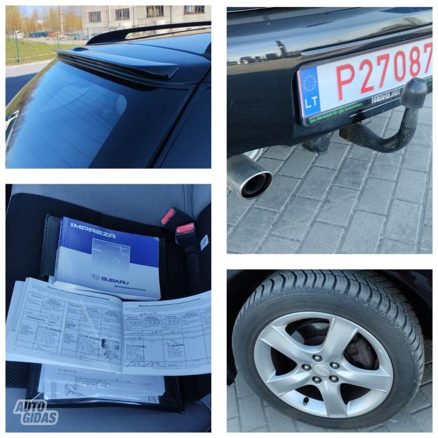 Melns Subaru Impreza 2005 Šilutė, ar dzinēja tilpumu 2.00 L un nobraukumu 191 tūkst. km par 2650 €, foto 15 vietnē AUTOMOTO.COM.LV