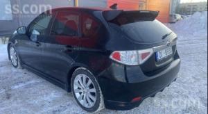 Black Subaru Impreza 2007 in Riga, with an engine capacity of 2.50 L and mileage of 231 thousand km for 8500 €, photo  on AUTOMOTO.COM.LV