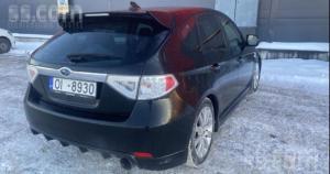 Black Subaru Impreza 2007 in Riga, with an engine capacity of 2.50 L and mileage of 231 thousand km for 8500 €, photo 2 on AUTOMOTO.COM.LV