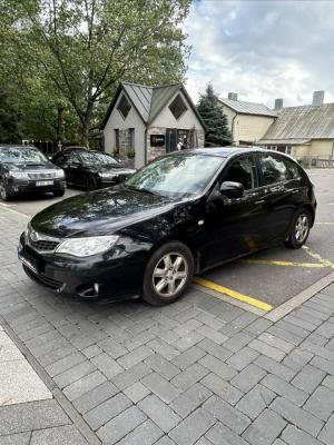 Black Subaru Impreza 2007 in Panevezys, with an engine capacity of 1.50 L and mileage of 280 thousand km for 2550 €, photo  on AUTOMOTO.COM.LV