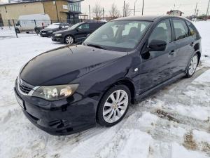 Black Subaru Impreza 2008 in Kaunas, with an engine capacity of 1.99 L and mileage of 177 thousand km for 3300 €, photo 2 on AUTOMOTO.COM.LV
