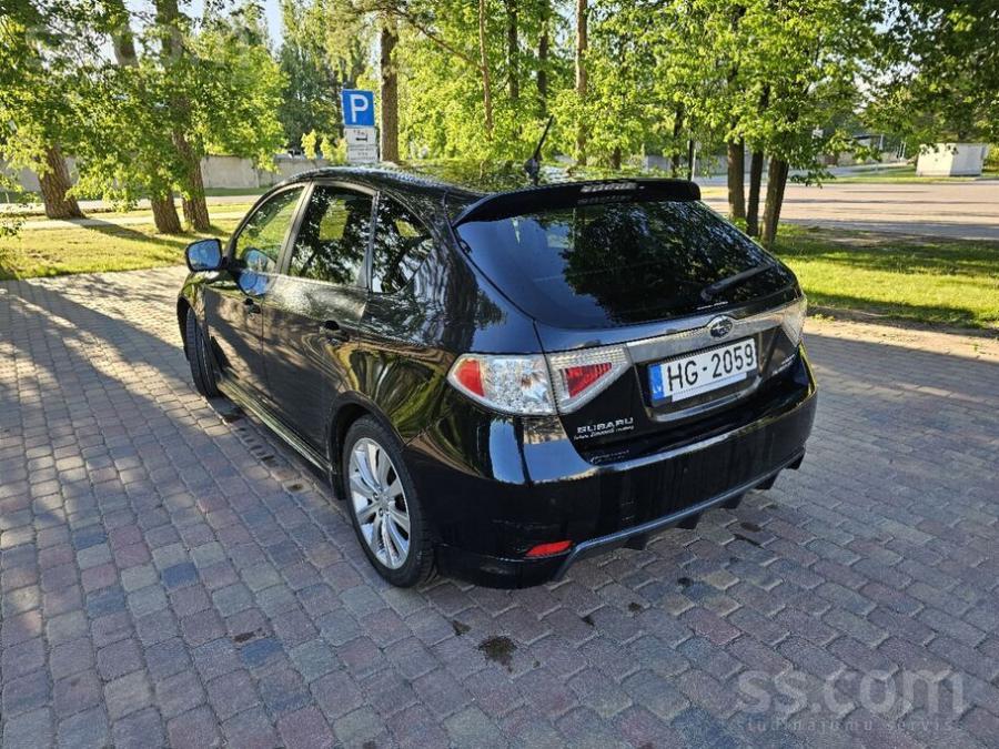 Melns Subaru Impreza 2008 Rīga, ar dzinēja tilpumu 2.00 L un nobraukumu 137 tūkst. km par 3550 €, foto 5 vietnē AUTOMOTO.COM.LV