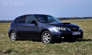 Black Subaru Impreza 2009 in Jelgava, with an engine capacity of 2.00 L and mileage of 335 thousand km for 3750 €, photo 3 on AUTOMOTO.COM.LV