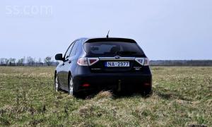 Black Subaru Impreza 2009 in Jelgava, with an engine capacity of 2.00 L and mileage of 335 thousand km for 3750 €, photo 5 on AUTOMOTO.COM.LV