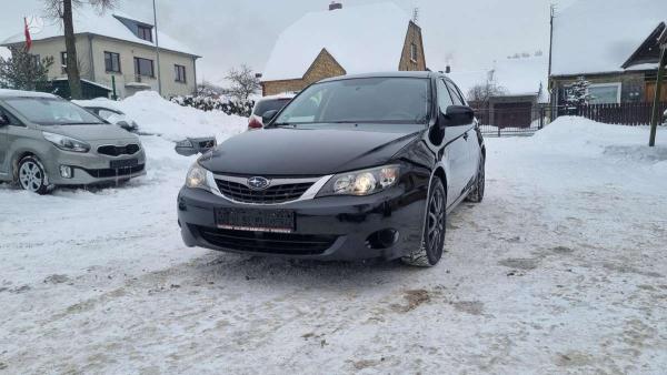 Black Subaru Impreza 2009 in Siauliai, with an engine capacity of 1.99 L and mileage of 230 thousand km for 3550 €, photo 1 on AUTOMOTO.COM.LV