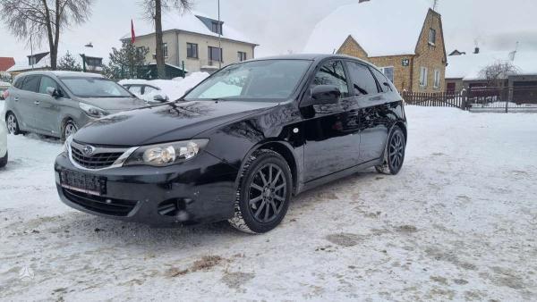 Black Subaru Impreza 2009 in Siauliai, with an engine capacity of 1.99 L and mileage of 230 thousand km for 3550 €, photo 3 on AUTOMOTO.COM.LV