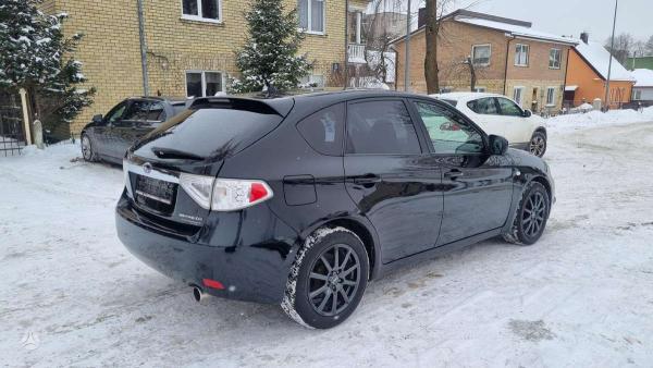 Black Subaru Impreza 2009 in Siauliai, with an engine capacity of 1.99 L and mileage of 230 thousand km for 3550 €, photo 7 on AUTOMOTO.COM.LV