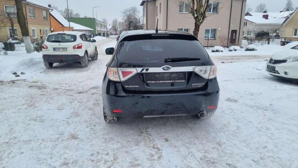 Black Subaru Impreza 2009 in Siauliai, with an engine capacity of 1.99 L and mileage of 230 thousand km for 3550 €, photo 10 on AUTOMOTO.COM.LV