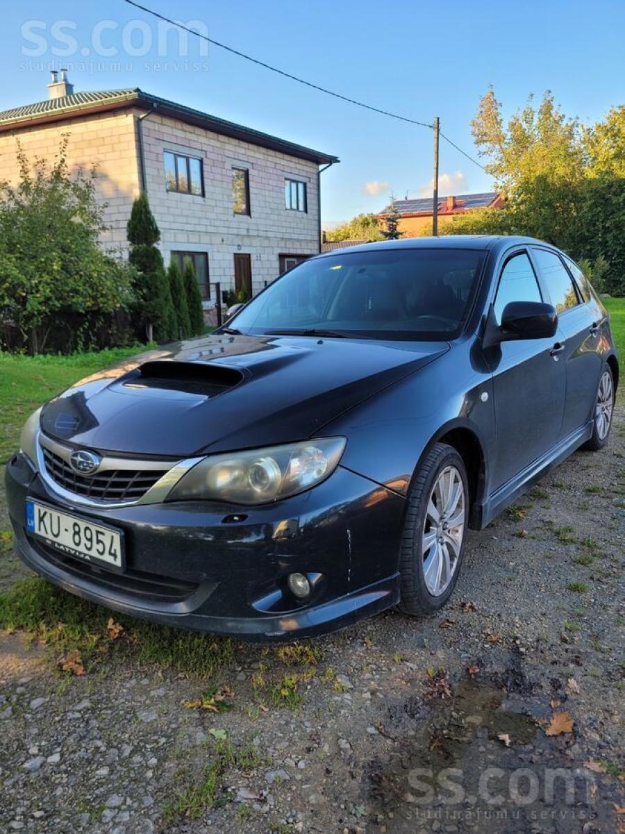 Black Subaru Impreza 2010 in Riga, with an engine capacity of 2.00 L and mileage of 236 thousand km for 3100 €, photo 5 on AUTOMOTO.COM.LV