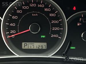 Black Subaru Impreza 2011 in Riga, with an engine capacity of 2.00 L and mileage of 170 thousand km for 4500 €, photo 7 on AUTOMOTO.COM.LV
