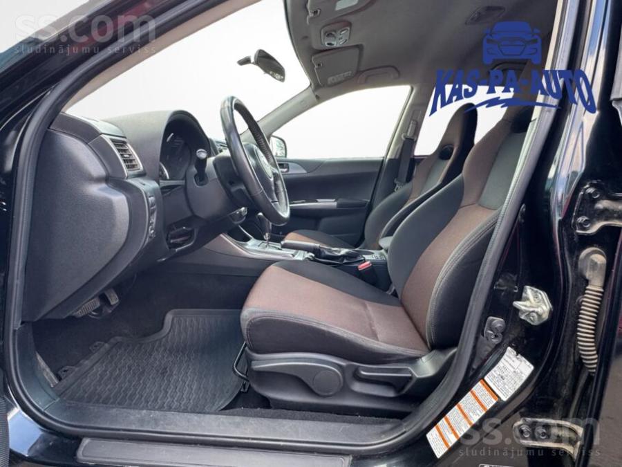Black Subaru Impreza 2011 in Riga, with an engine capacity of 2.00 L and mileage of 172 thousand km for 4200 €, photo 11 on AUTOMOTO.COM.LV