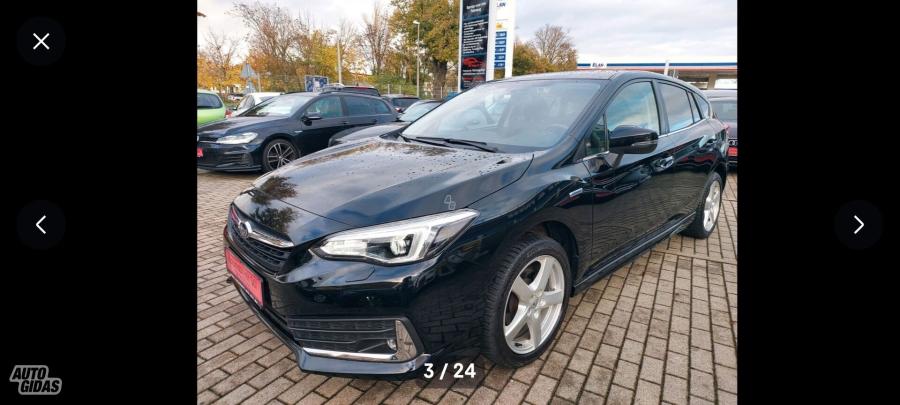 Black Subaru Impreza 2022 in Kaunas, with an engine capacity of 2.00 L and mileage of 29 thousand km for 18500 €, photo 3 on AUTOMOTO.COM.LV