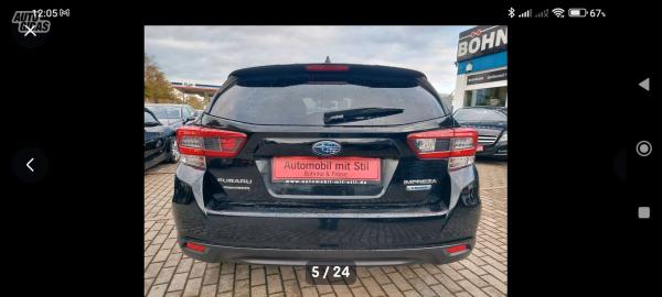 Black Subaru Impreza 2022 in Kaunas, with an engine capacity of 2.00 L and mileage of 29 thousand km for 18500 €, photo 6 on AUTOMOTO.COM.LV