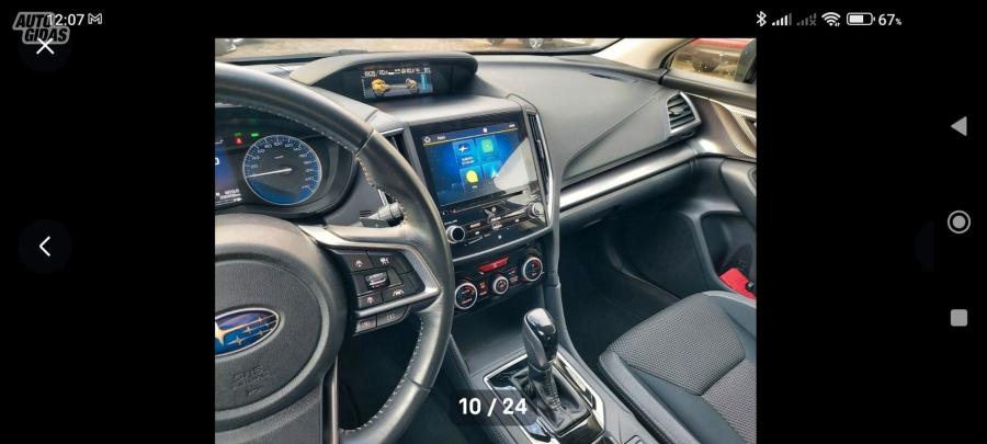 Black Subaru Impreza 2022 in Kaunas, with an engine capacity of 2.00 L and mileage of 29 thousand km for 18500 €, photo 12 on AUTOMOTO.COM.LV