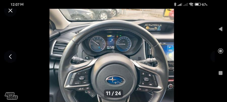 Black Subaru Impreza 2022 in Kaunas, with an engine capacity of 2.00 L and mileage of 29 thousand km for 18500 €, photo 13 on AUTOMOTO.COM.LV