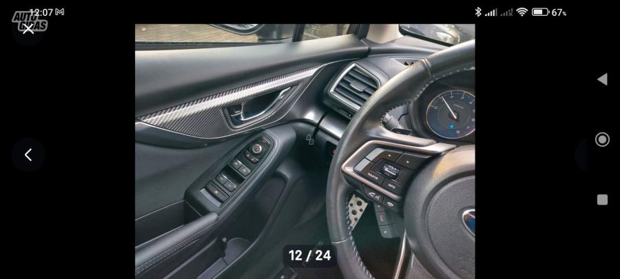 Black Subaru Impreza 2022 in Kaunas, with an engine capacity of 2.00 L and mileage of 29 thousand km for 18500 €, photo 14 on AUTOMOTO.COM.LV