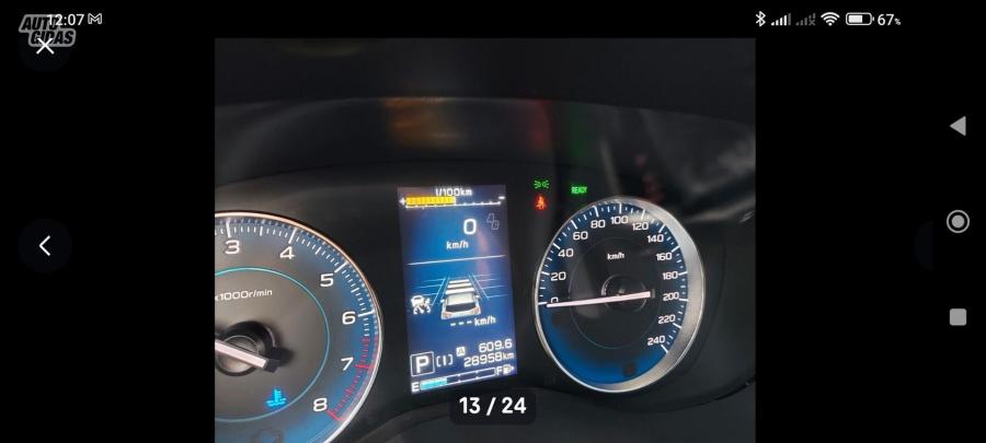 Black Subaru Impreza 2022 in Kaunas, with an engine capacity of 2.00 L and mileage of 29 thousand km for 18500 €, photo 15 on AUTOMOTO.COM.LV