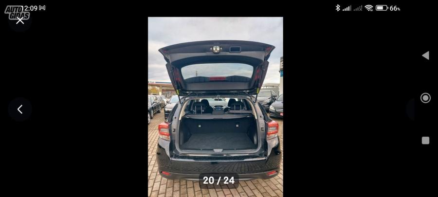 Black Subaru Impreza 2022 in Kaunas, with an engine capacity of 2.00 L and mileage of 29 thousand km for 18500 €, photo 21 on AUTOMOTO.COM.LV