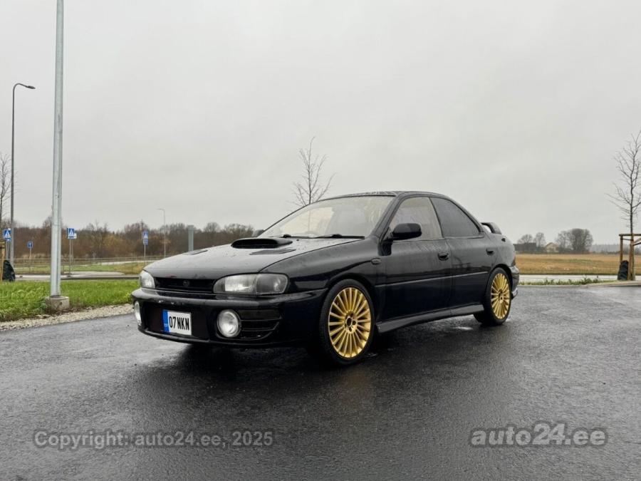 Black Subaru Impreza 1996 in Tallinn, with an engine capacity of 2.00 L and mileage of 0 thousand km for 8700 €, photo 1 on AUTOMOTO.COM.LV