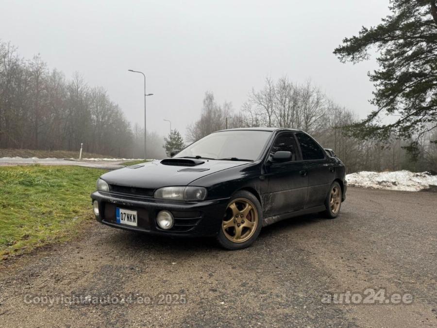 Black Subaru Impreza 1996 in Tallinn, with an engine capacity of 2.00 L and mileage of 0 thousand km for 8700 €, photo 9 on AUTOMOTO.COM.LV